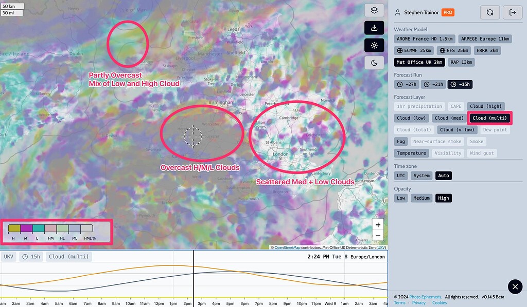 Using the Multi-Level Cloud Forecast Layer - Photo WX - The ...