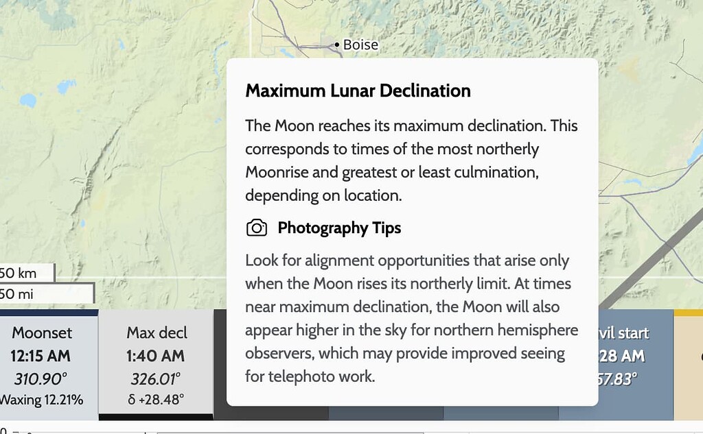 New Beta Available: 3.12 - Timeline tips and Lunar Declination - Photo ...