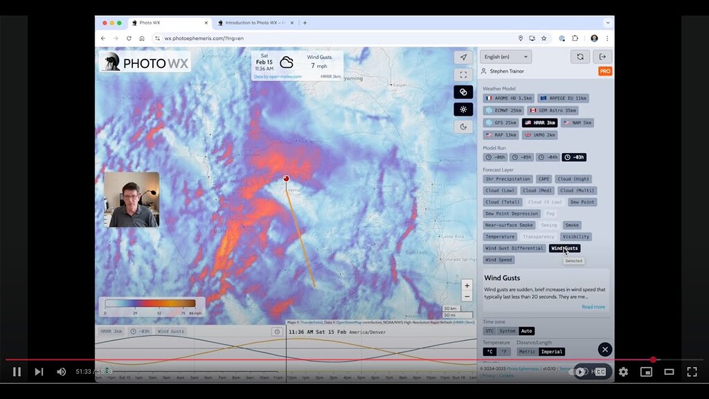 New Video: Introducing Photo WX - Photo WX - The Photographer's Ephemeris